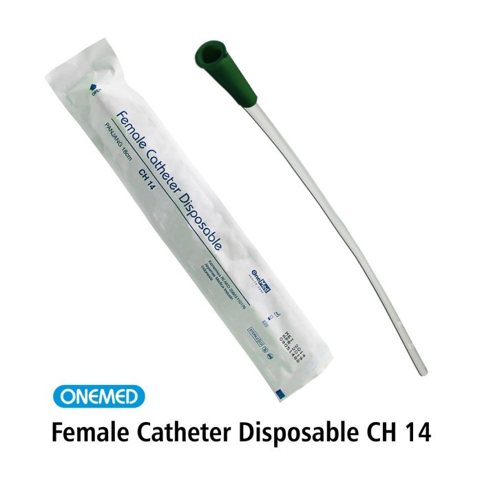 Jual Female Catheter Disposable CH 14 OneMed OJ | Shopee Indonesia
