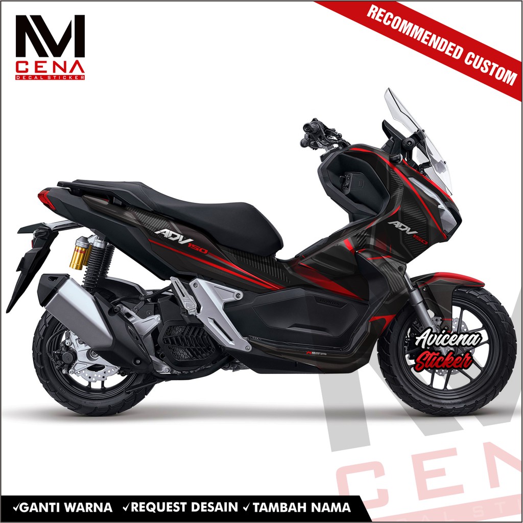 Jual Sticker Decal Honda ADV 150 full body, Dekal ADV, Sticker ADV 150 ...