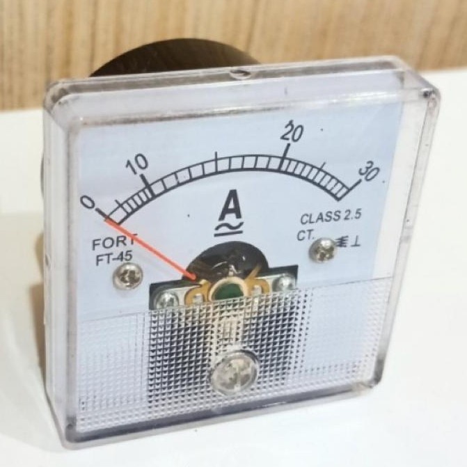Jual AMPER METER FORT 65X65MM 30A | Shopee Indonesia