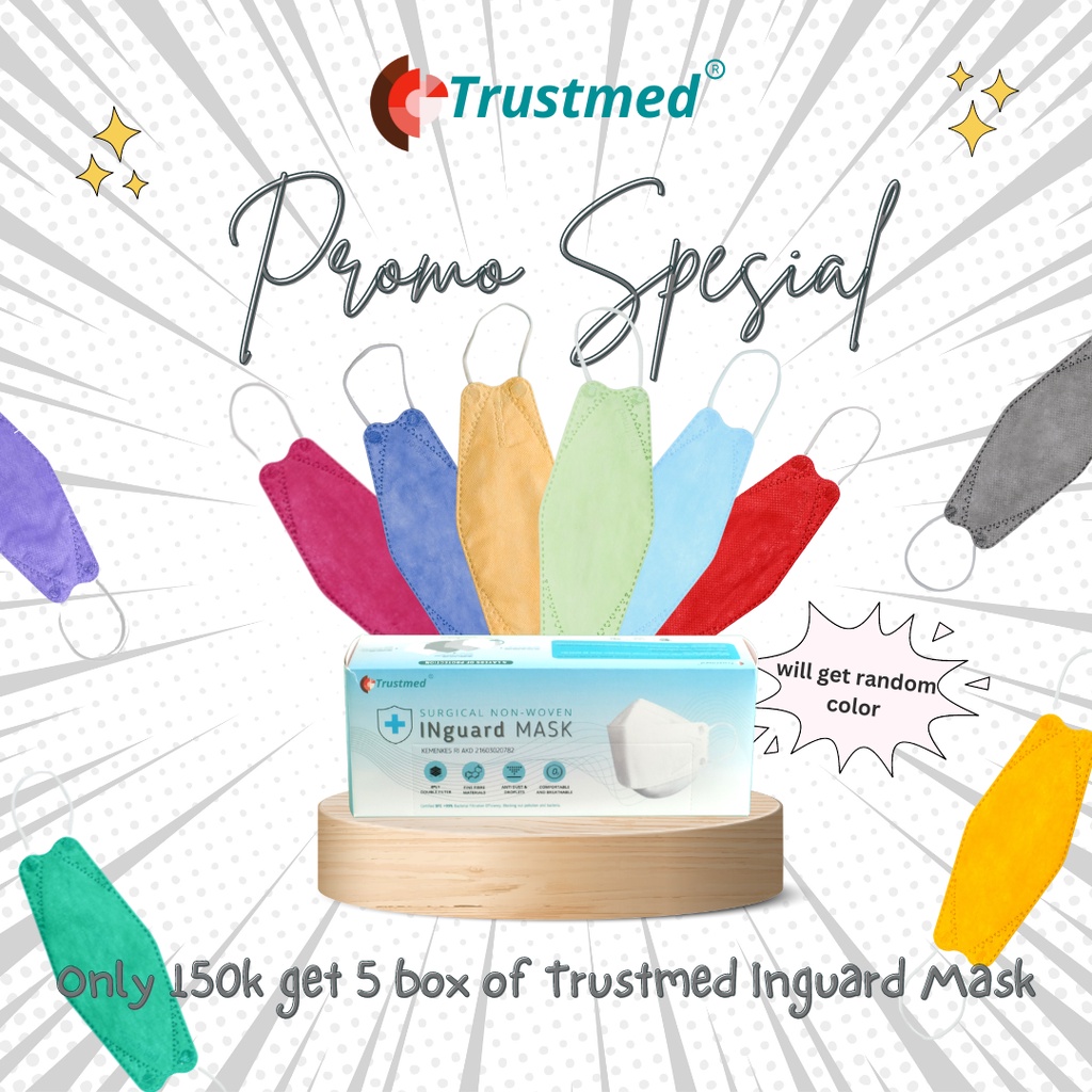 Jual VALUE PACK - PROMO SPESIAL I ONLY 150K GET 5 BOX OF INGUARD MASK ...