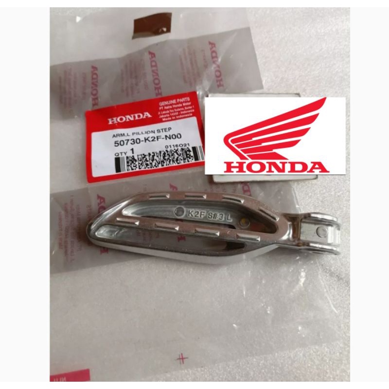 Jual STEP K2F PLATE BALL PER PIN arm R pillion step arm L pillion, step ...