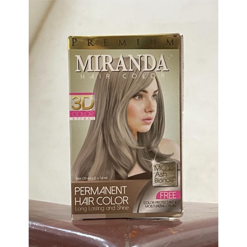 Jual Miranda Premium Hair Color (30ml x 2) + 10ml Semir Rambut Miranda ...