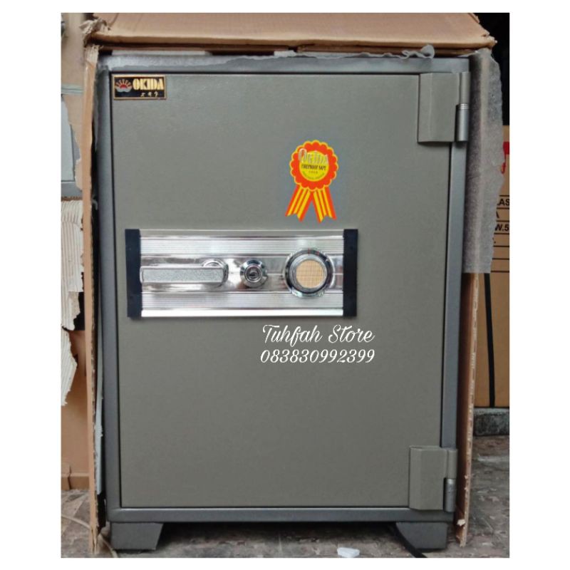 Jual Brankas OKIDA DS 80A Kunci Surgent / LN Tempat Simpan Uang Tahan Api Safety Box DS80A Baru ...