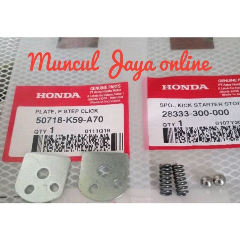 Jual Pengunci Foot Step Paket Plate Per pelor Untuk Step Belakang New ...