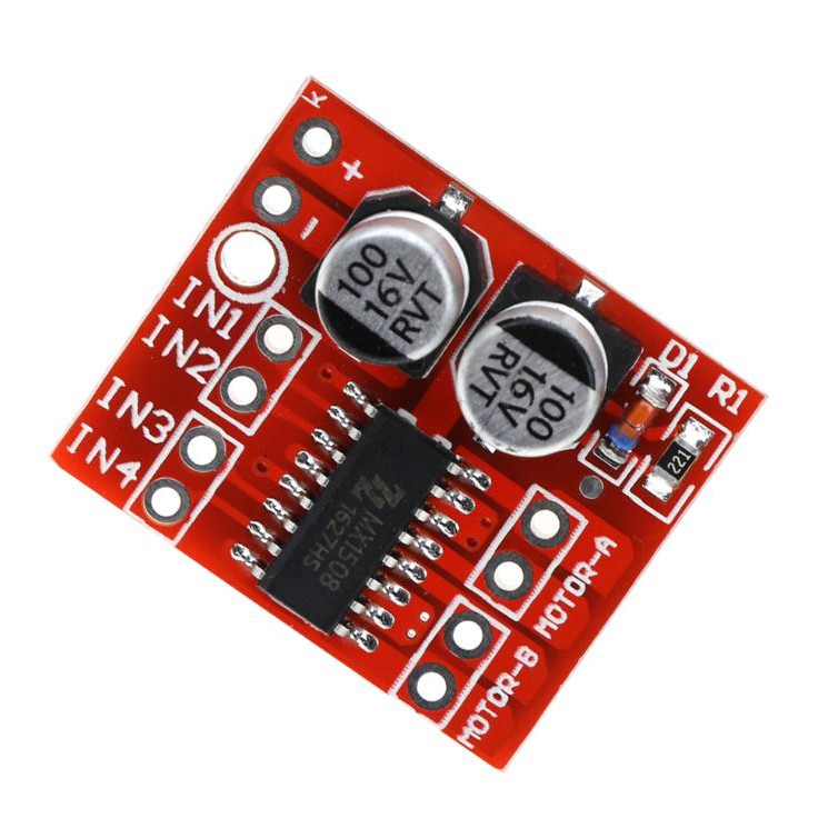 Jual Mini DC Motor Driver dual H bridge L298N Stepper Arduino Module ...