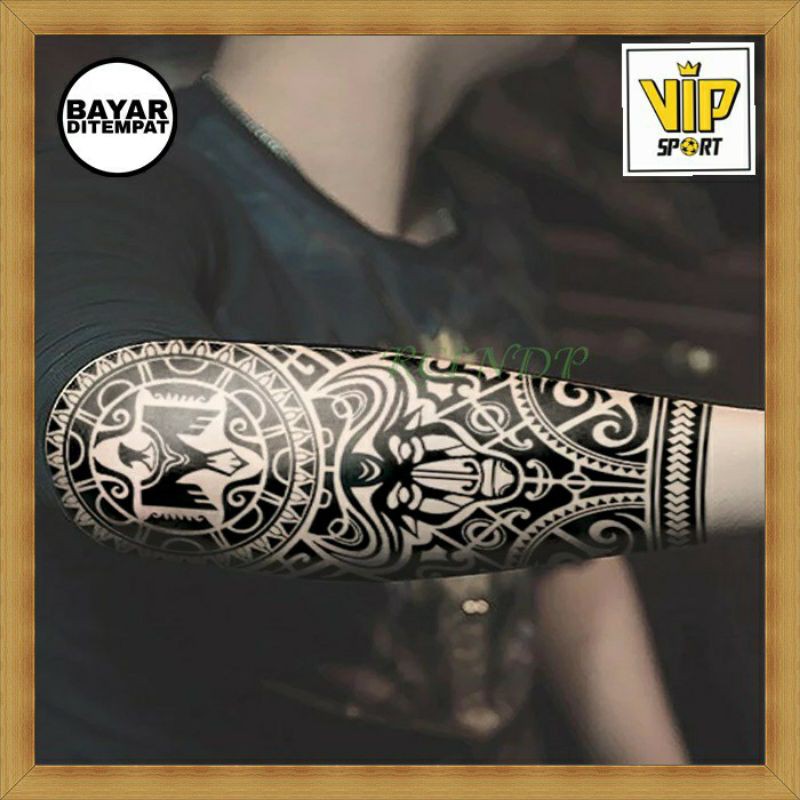 Jual SENI TATO TEMPORER Tahan air Motif J523 / Temporary Tatoo sticker ...