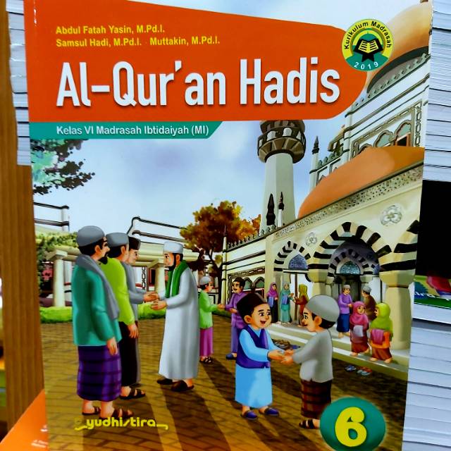 Jual Buku Pelajaran Al Qur'an Hadis Kelas 6 MI Kurikulum Merdeka ( Yudistira) | Shopee Indonesia