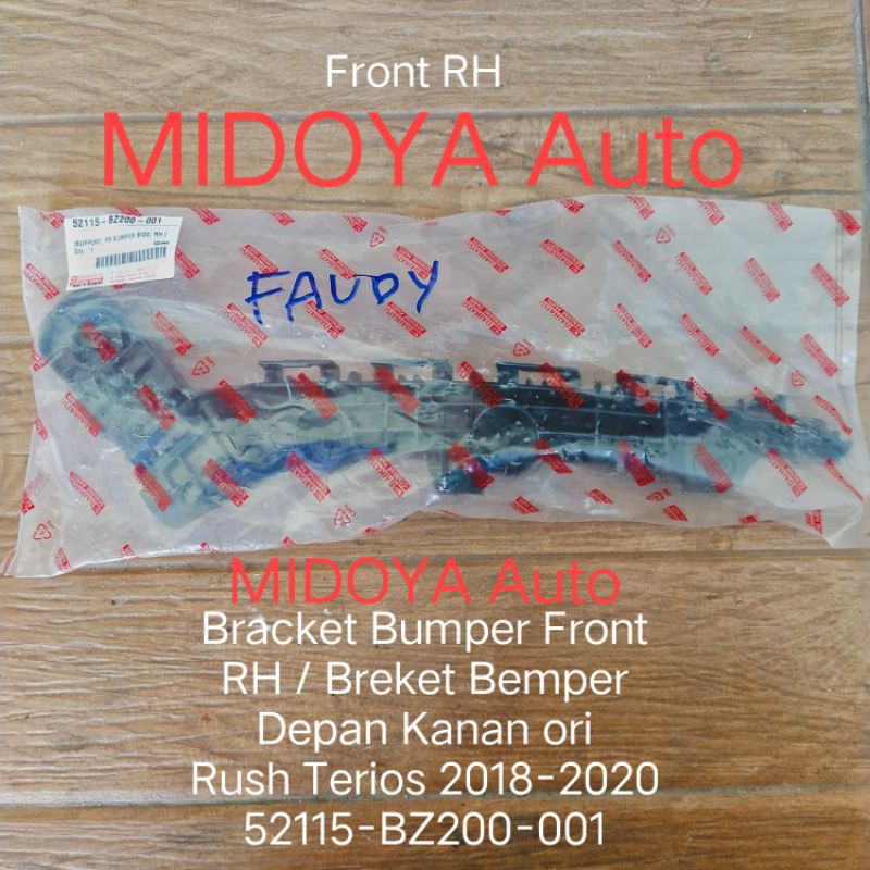 Jual Bracket Bumper Front Breket Bemper Depan All New Rush Terios 2018 ...