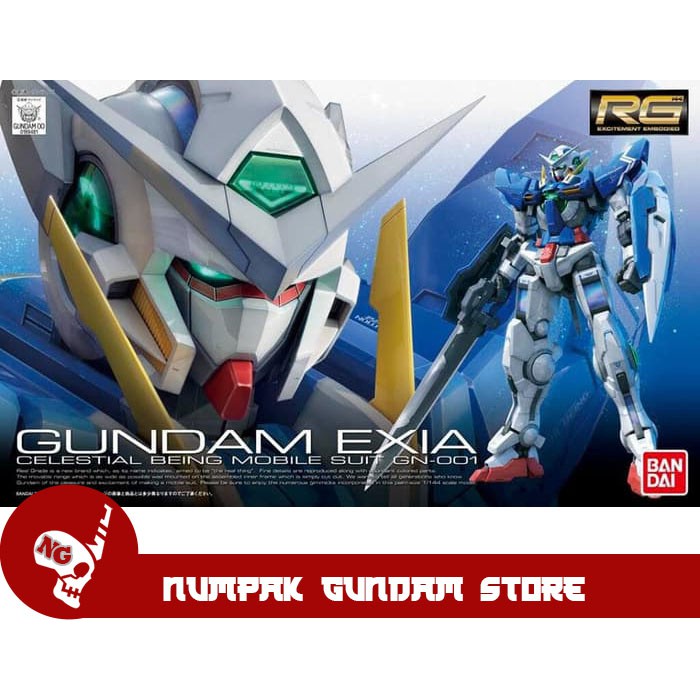 Jual Gundam Exia RG 1/144 Bandai | Shopee Indonesia
