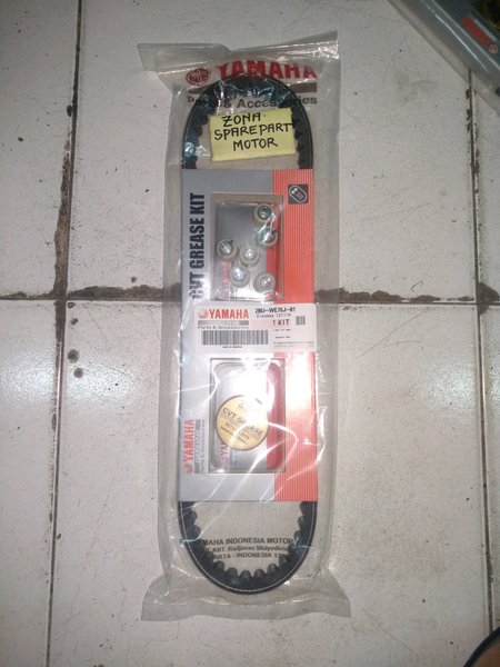 Jual Van Belt Vanbelt Kit plus roller grease X Ride 115 cc kode 2BU ...