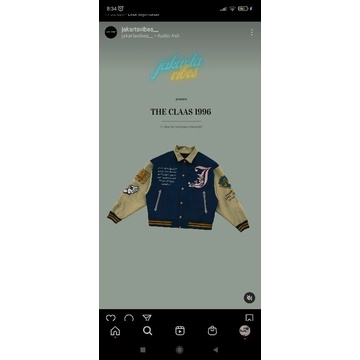 Jual jaket varsity(jakarta vibes) | Shopee Indonesia