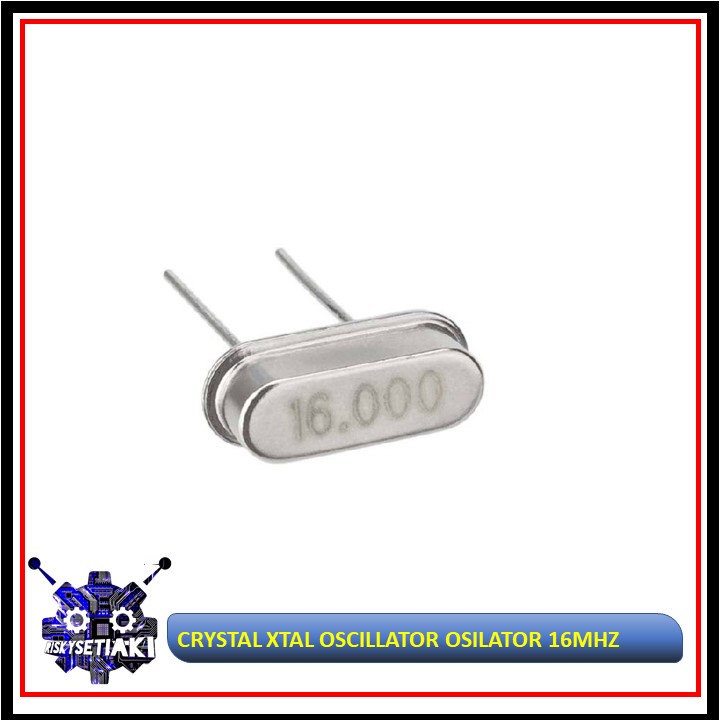 Jual CRYSTAL XTAL OSCILLATOR OSILATOR 16MHZ | Shopee Indonesia