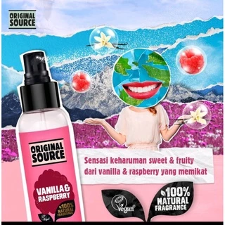 Jual original source vanilla raspberry body mist Harga Terbaik ...