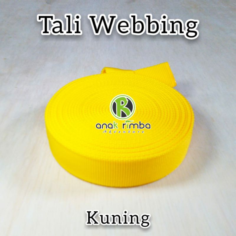 Jual TALI WEBBING LOKAL TUBULAR, TALI TUBUH, TALI HARNESS per Meter ...