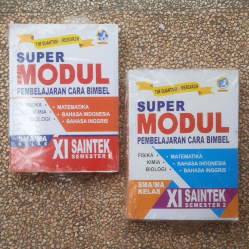 Jual buku Super Modul Bimbel Saintek Sma Kelas 11 .Baru Original ...