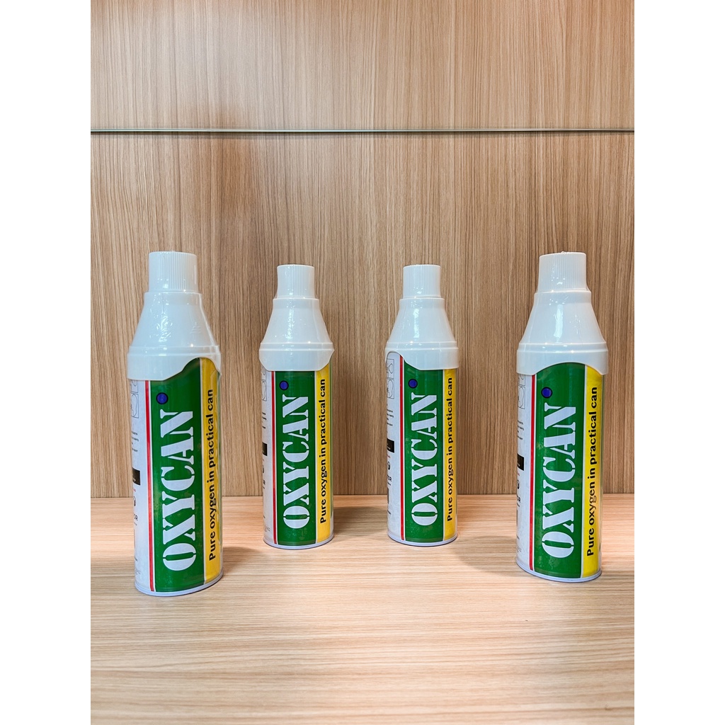 Jual Oxycan Green Oksigen Portable Oksigen Tabung Kaleng 500cc Samator Group | Shopee Indonesia