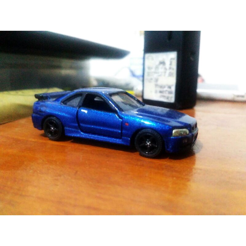 Jual Tomica R34 ban karet custom BNR34 SKYLINE NISSAN | Shopee Indonesia