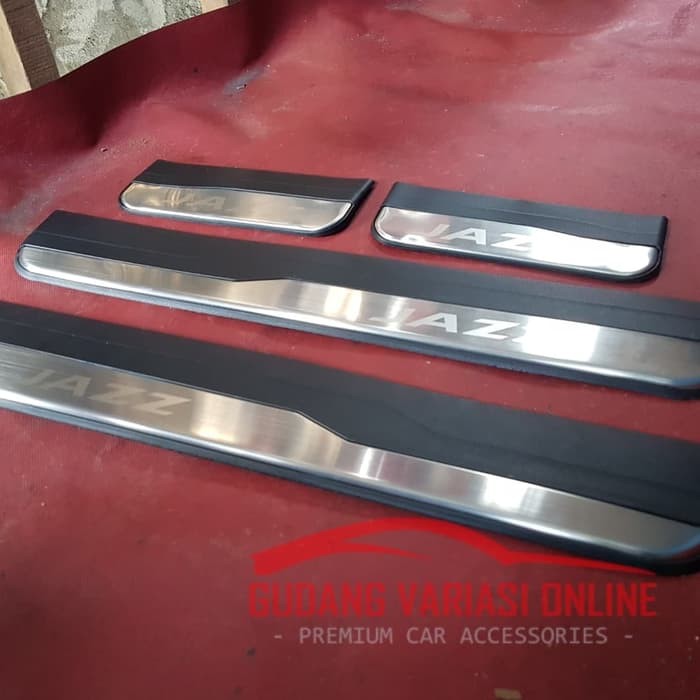 Jual Jual Door Sill Plate Honda All New Jazz 2014 Up GK5 Non Led ...