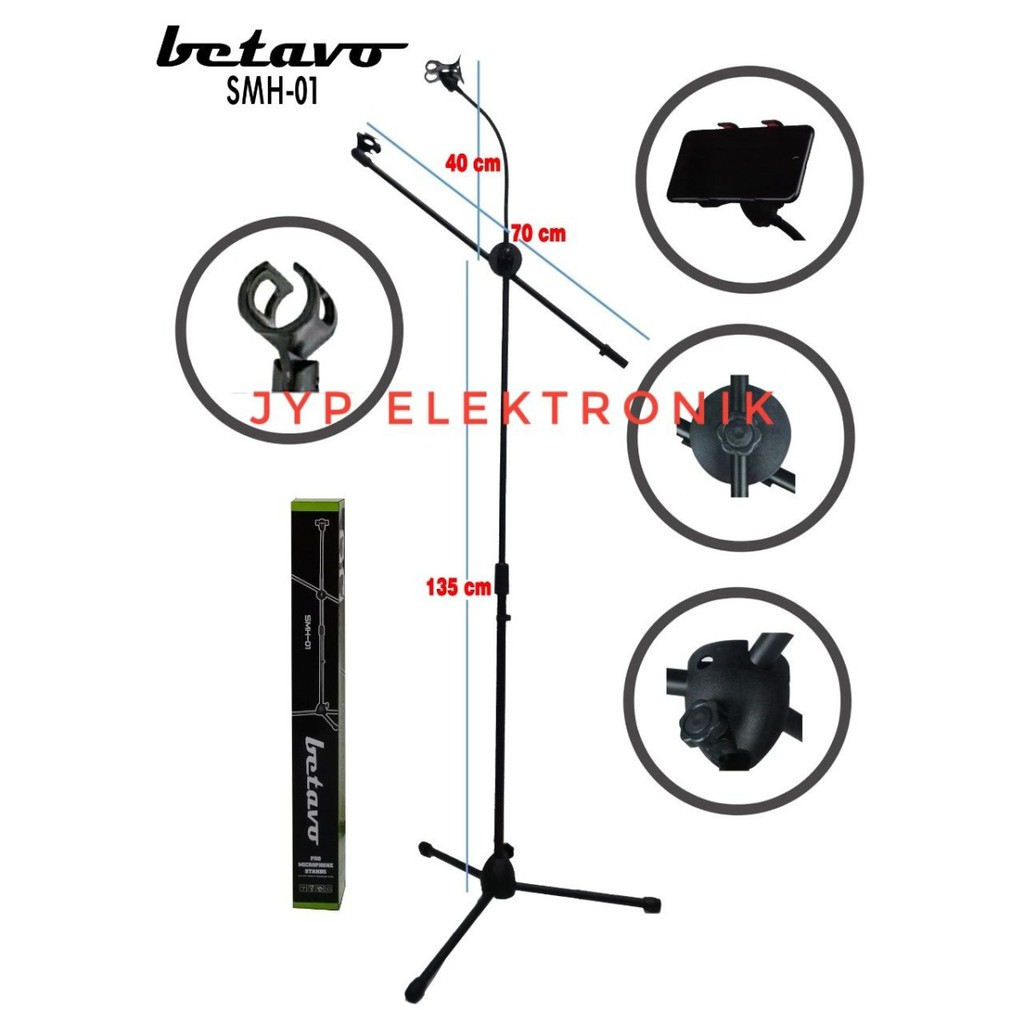 Jual STANDMIC HP TINGGI+PHONE HOLDER SMH01 | Shopee Indonesia