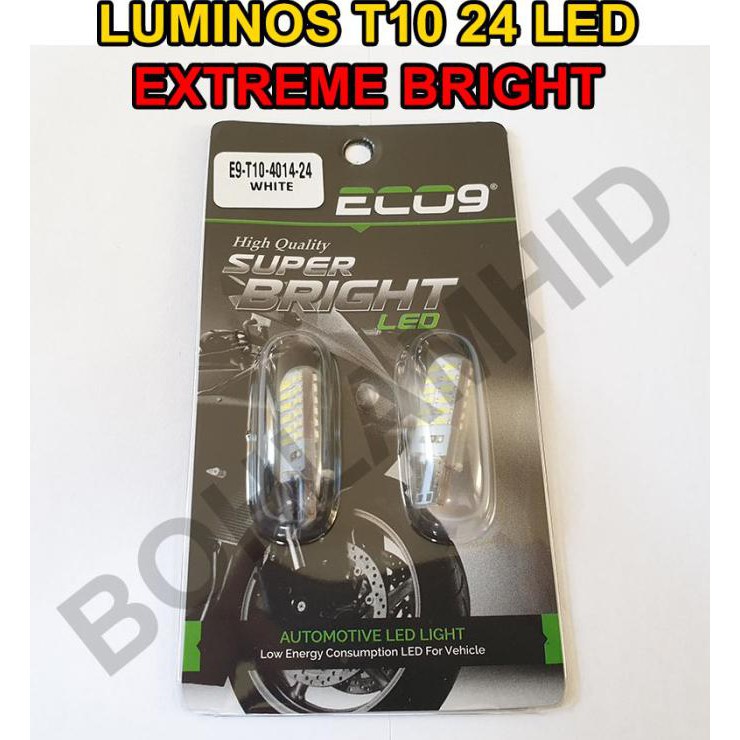 Jual Lampu Led Senja Kota Kecil I10 Luminos T10 24 Led Xtreme Bohlamhid ...