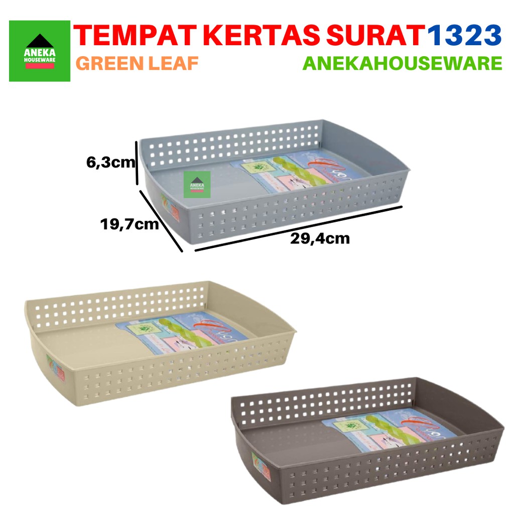 Jual Rak Kertas Surat Stationery Cygnus 1323 Greenleaf | Shopee Indonesia