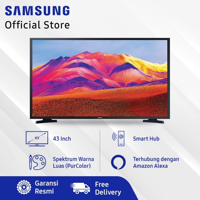 Jual TV SAMSUNG 43 INCH SMART TV T6500 FULL HD TV 43INCH UA43T6500AK ...