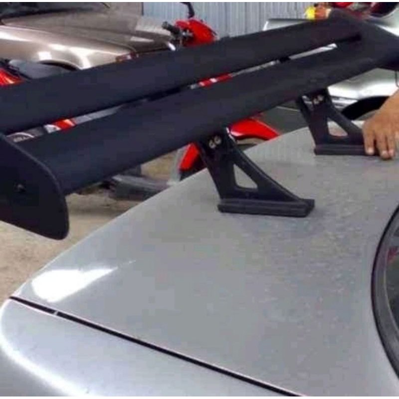 Jual spoiler sayap GT wing 2 susun universal | Shopee Indonesia