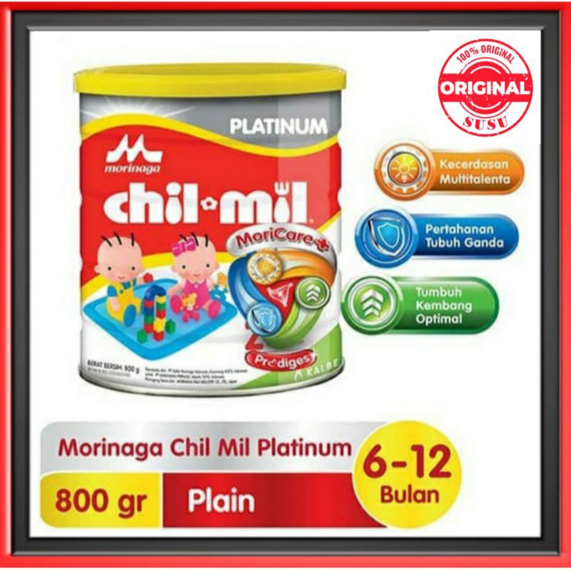 Jual Chil Mil Platinum 800gr | Shopee Indonesia