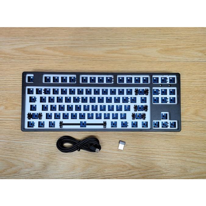 Jual Kd87 Wireless Mechanical Keyboard Barebone Diy Kit Tkl Rgb Hotswap ...