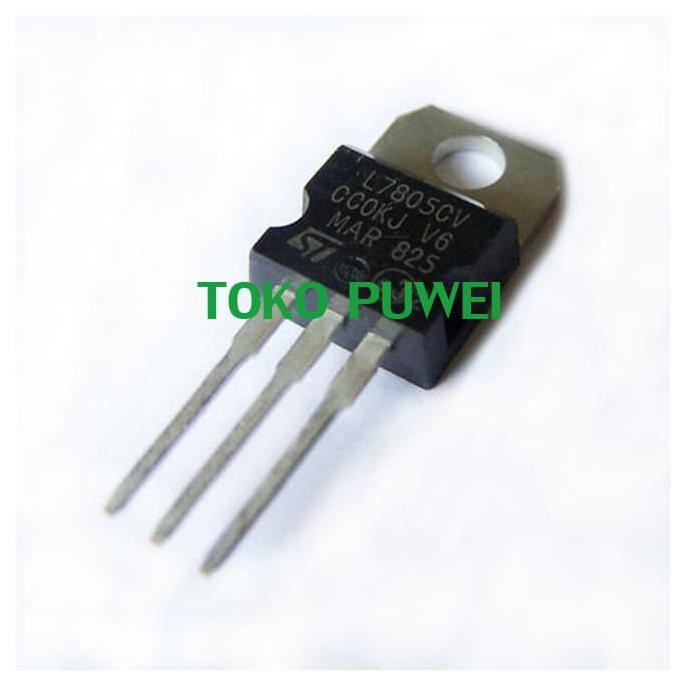 Jual L7805 L7805CV LM7805 5V LDO Voltage Regulator L 7805 TO-220 DIP AF64 | Shopee Indonesia