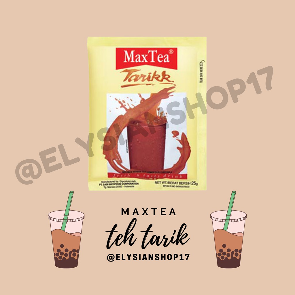 Jual Maxtea Teh Tarik 1 Renceng (10 Sachet) | Shopee Indonesia