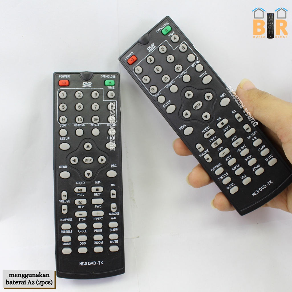 Jual Remot / Remote DVD RINREY TK / SANTIKA / ECER DAN GROSIR | Shopee ...