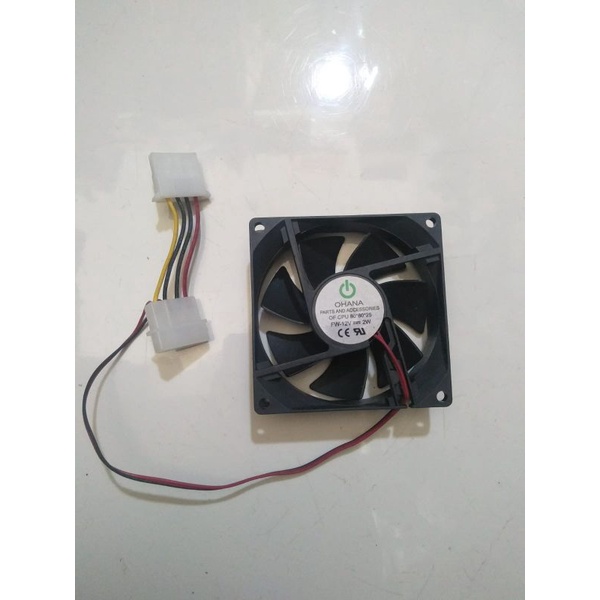Jual FAN DC FW-12V 2W 8CM X 8CM | Shopee Indonesia