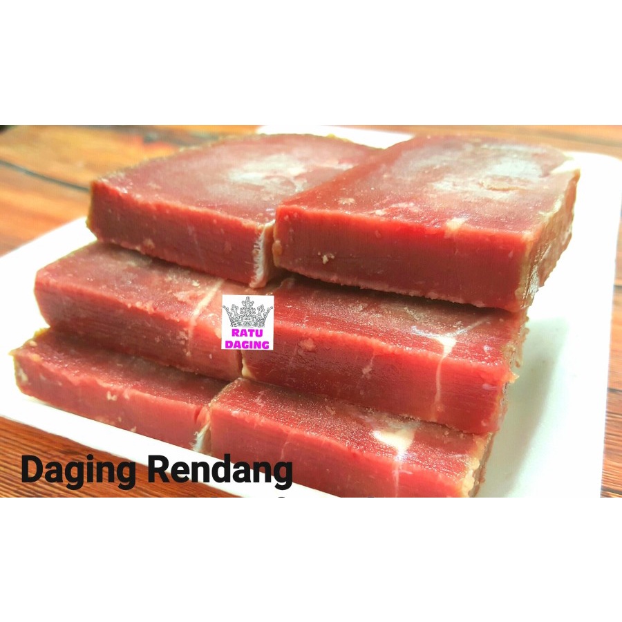Jual Daging Rendang / Rendang Sapi / Daging Sapi Potong Rendang @1kg ...