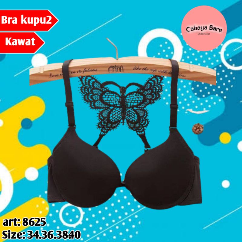 Jual BRA KUPU-KUPU CANTIK bh kawa ( kancing depan ) | Shopee Indonesia