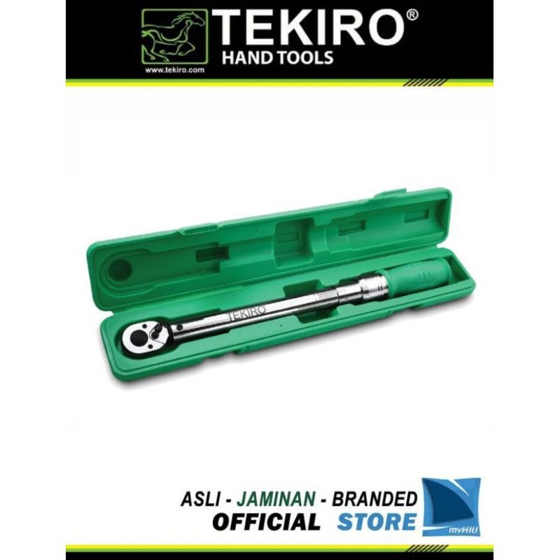 Jual TEKIRO Torsi Meter ( TORQUE WRENCH ) 1" 200-1000 N.m TTW E1000 ...