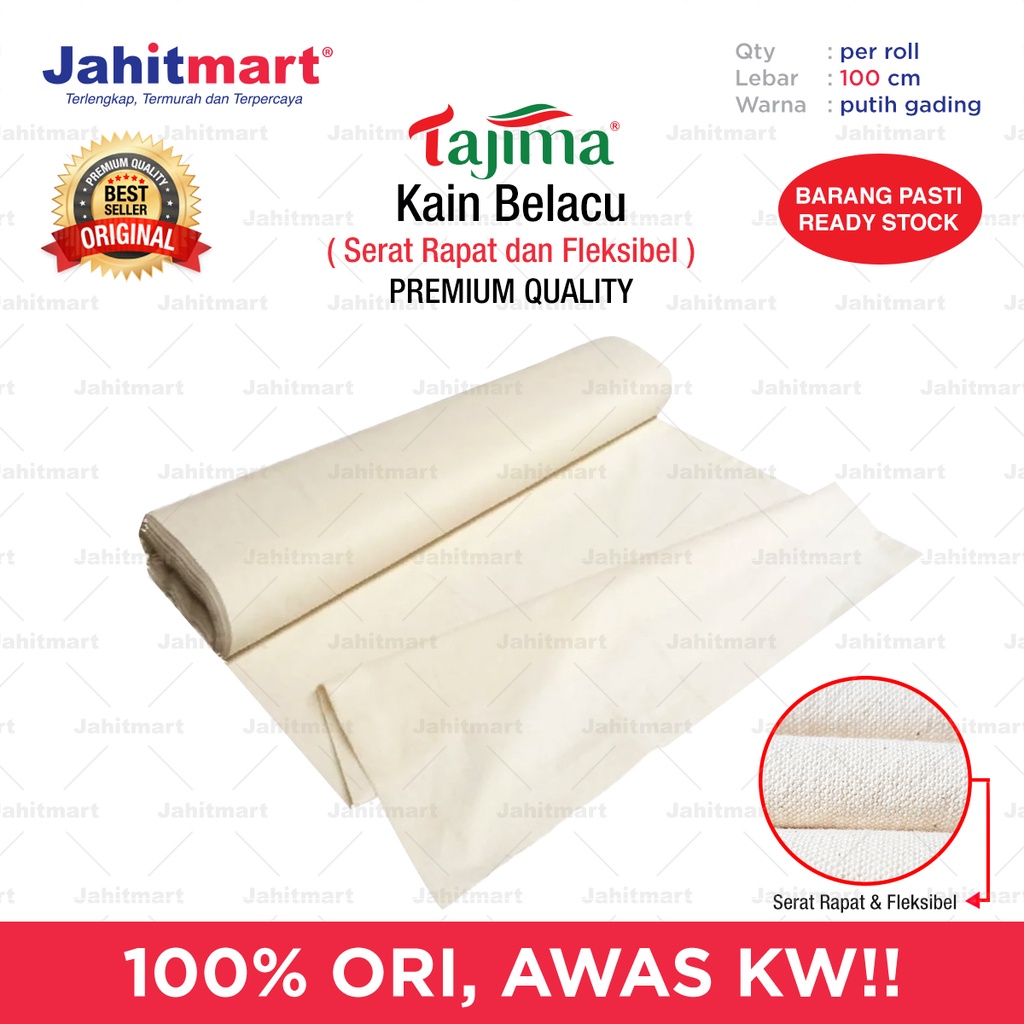 Jual Kain Belacu Merk TAJIMA - Roll | Shopee Indonesia