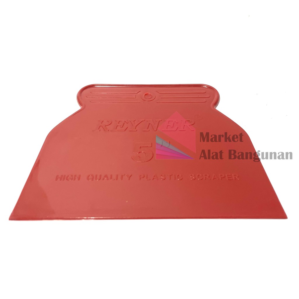 Jual Skrap Plastik Dempul 5 Inci / Kape Scrap PVC 5” / Putty Scrapper ...