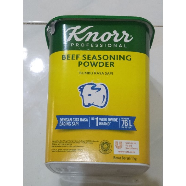 Jual Knorr Profesional Beef Seasoning Powder 1kg | Shopee Indonesia
