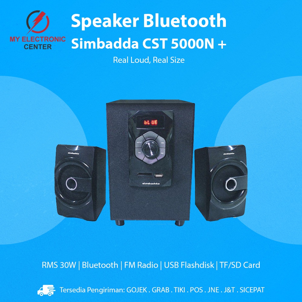 Jual Speaker Bluetooth Simbadda CST 5000N+ Plus Komputer PC Laptop ...