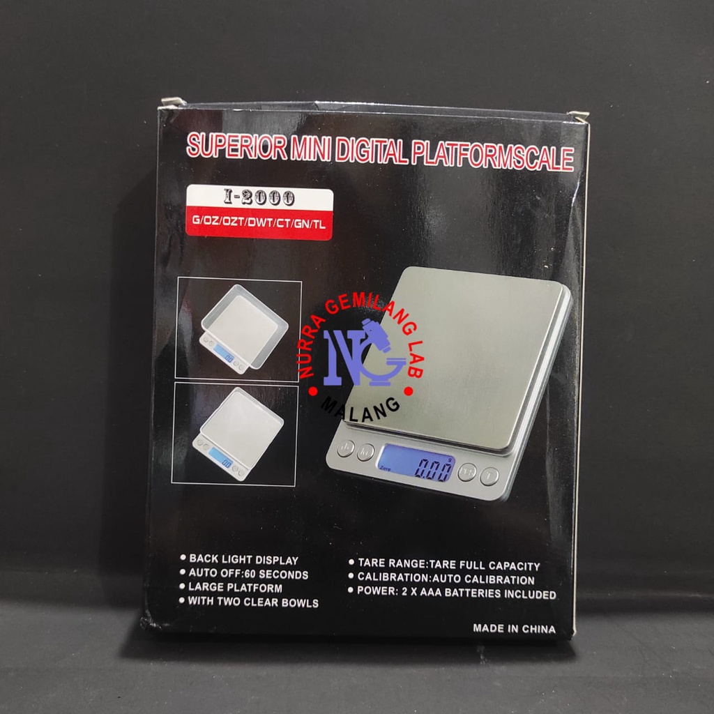 Jual Timbangan Digital I-2000 0,01 gram max 500 gram | Shopee Indonesia