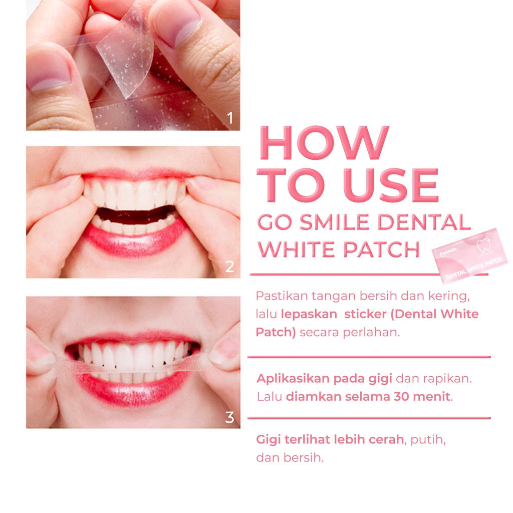 Jual Go Smile Dental White Patch - Pemutih Gigi Teeth White Strips Home ...