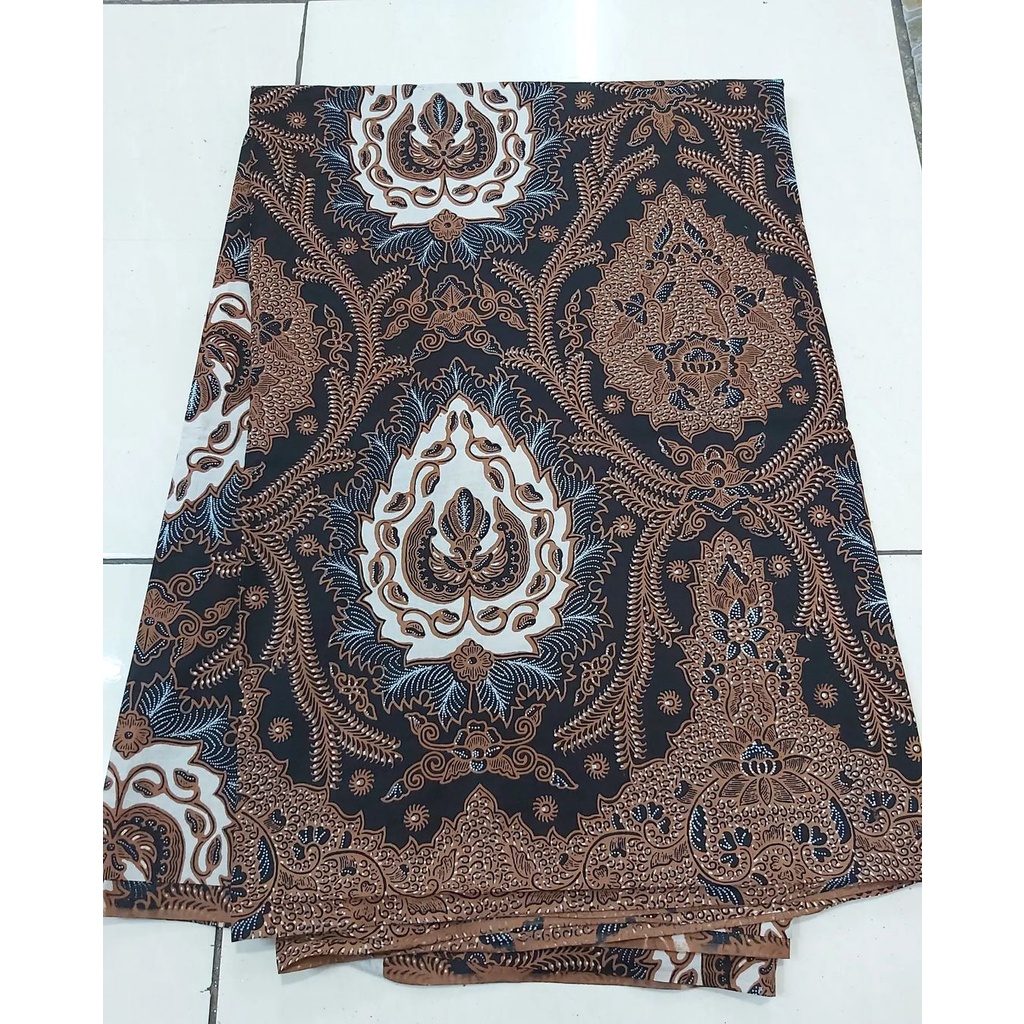 Jual Kain Batik SOLO motif sogan bokor kencono | Shopee Indonesia