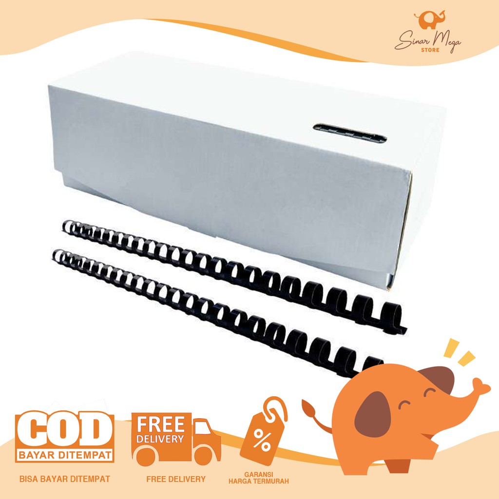 Jual Joyko Ring Plastic Comb RPC-23-12 / Spiral Lingkaran Binder Jilid ...