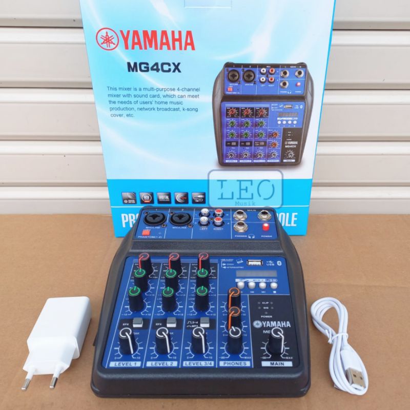 Jual MIXER YAMAHA MG4CX MIXING CONSOLE 4 CHANNEL YAMAHA MG4 | Shopee ...