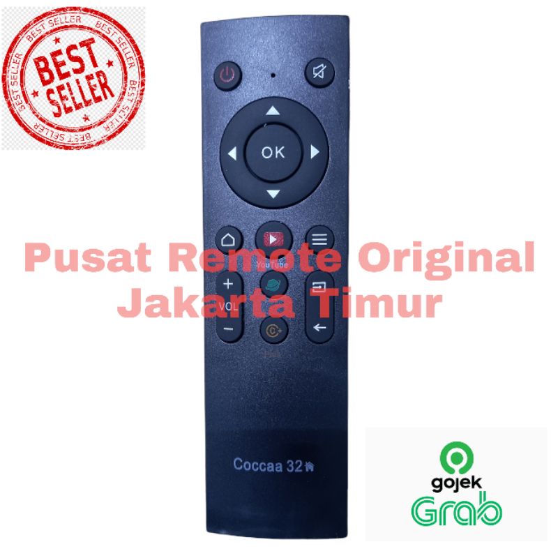 Jual REMOTE REMOT SMART TV COOCAA LED YOUTUBE SEPERTI ORIGINAL | Shopee ...