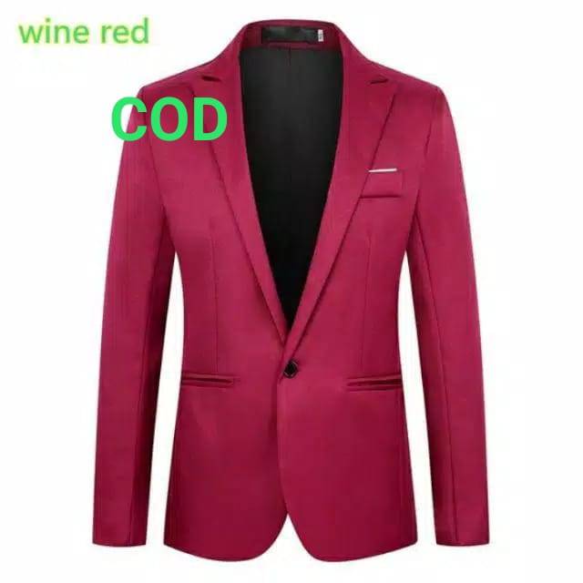 Jual Jas Merah Maroon | Shopee Indonesia