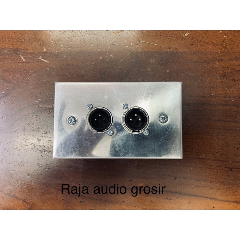 Jual Terminal panel mic jek canon xlr tanam 2 channel canon xlr cowo ...