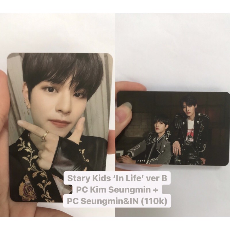 Jual StrayKids Photocard PC Bang Chan Seungmin Changbin Han Potrait PC ...
