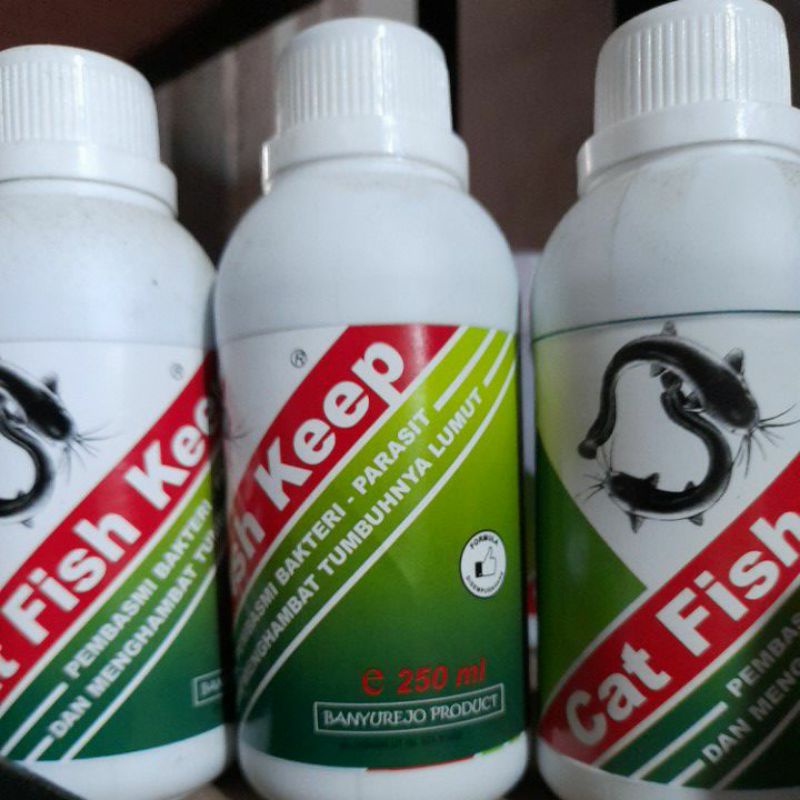 Jual obat ikan lele cat fish keep 250ml | Shopee Indonesia